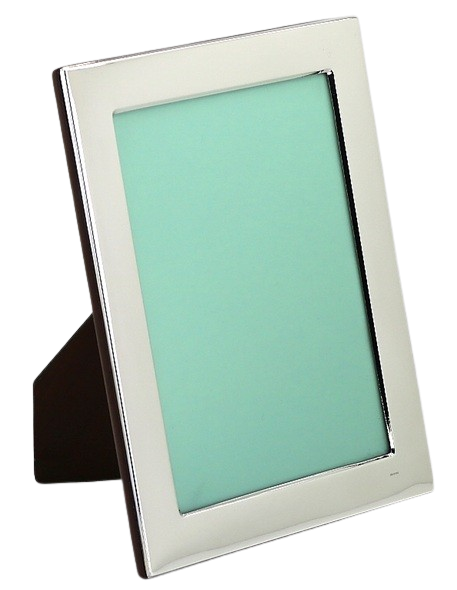 Sterling Silver 10x8 Photo Frame – Extra Wide 3cm Border | Made UK