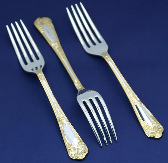 Sterling silver dessert fork | Silver & Gold dessert forks