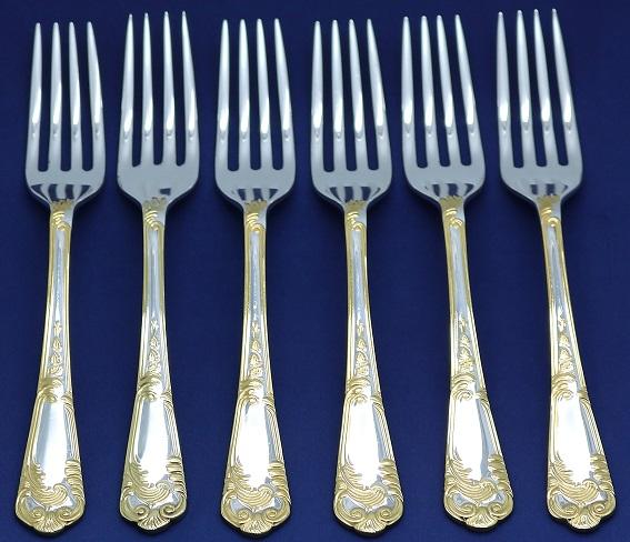 Sterling silver dessert fork | Silver & Gold dessert forks